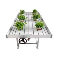 China Horticultural Custom Size Greenhouse Grow Table Hydroponic Ebb Flood Rolling Bench for sale