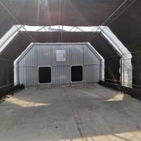 China Stable Structure Easily Assembled Agricultural Single Span Fully Automated Blackout Mushroom Growing Greenhouse for sale