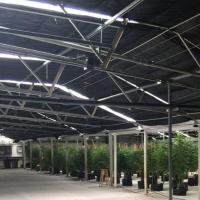 China Commercial Multi-span Polytunnel Light Deprivation Greenhouse With Shade Net for sale