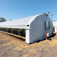 China Nursery Custom 100% Blackout Light Deprivation Agricultural Mushroom Greenhouse For Sale for sale
