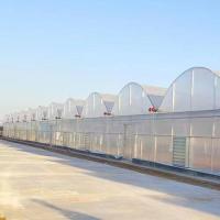 China Agricultural Polyhouse Multi-span Plastic UV Film Greenhouse Drying House For Flowers for sale
