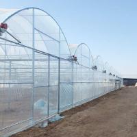 China Customized Agricultural Plastic Film Multi-span Polyhouse Greenhouse for sale
