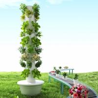 China Custom 5/7/9 Layers Soilless Hydroponic System Grow Tower For Indoor Farming for sale