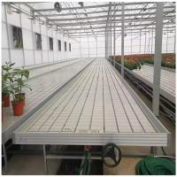 China Ebb Flow Nursery Movable Abs Flood Rolling Bench Grow Table for sale