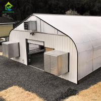 China Large Tunnel Blackout Polyhouse Light Deprivation Agricultural Greenhouse for sale