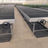 China 4FT*8FT Hydroponic Indoor Greenhouse Seedbed Rolling Bench Growing Flower Table for sale