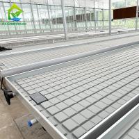 China Ebb Flood Agricultural Hydroponic 4x8Ft Grow Table Seedbed Rolling Bench Movable for sale