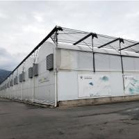 China Durable Poly Tunnel Agricultural Multi-span Plastic Film Greenhouse For Vegetables for sale