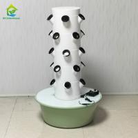 China Vertical 5 Holes Each Layer Custom Multi-layer Petal Hydroponic Tower for Lettuce for sale