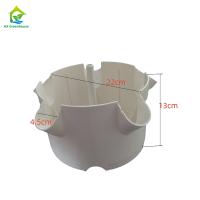 China Vertical 5 Holes Each Layer Custom Multi-layer Petal Hydroponic Tower for Lettuce for sale