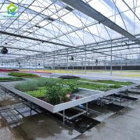 China Stable Rust-proof Metal Steel Rolling Table for Growing Flowers and Plants for sale