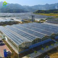 China Modern intelligent Venlo polycarbonate panel multi-span solar photovoltaic greenhouse for sale