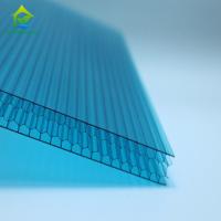 China Honeycomb Greenhouse Cover Materials 4 Layer Polycarbonate Sheets For Greenhouse for sale