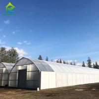 China 1.8-3m Wall Height Light Dep Grow Tunnel Greenhouse With Climate Control System for sale
