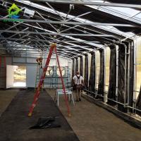 China Auto Light Deprivation Greenhouse 30ft*100ft Backyard Greenhouse For Vegetables for sale