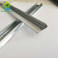 China Circlip Card Slot Zig Zag Wire Lock Channel Greenhouse Accessories for sale