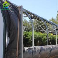 China OEM External Light Deprivation Greenhouse 32m-50m Length Blackout System Greenhouse for growing Mariguana for sale