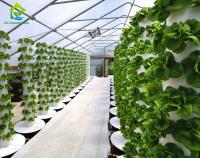 China Durable Soilless Hydroponic System Vertical Custom 12 Layers Grow Tower For Greenhouse for sale