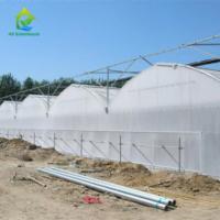 China Commercial Venlo Polycarbonate PC Sheet Greenhouse Multi Span Drying House For Flowers for sale