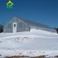 China Peach Type Roof Single Span Greenhouse for sale