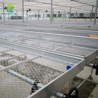 China Seedbed Plant Nursery Equipment Movable Mesh Grow Table Vegetable Planting for sale