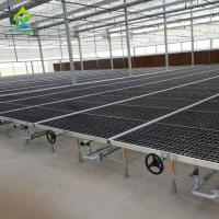 China Seedbed Plant Nursery Equipment Movable Mesh Grow Table Vegetable Planting for sale