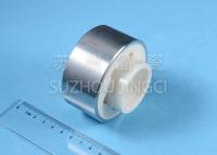 China 99% Alumina Ceramic Parts , Alumina Ceramic Sleeves With Stainless Steel Sewage Treatment for sale