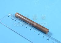 China Brown 95% Alumina Ceramic Shaft Non - Organic Material REACH Certificate for sale