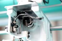 China 9 Needles 18 Head Flat Embroidery Machine High Speed With Titanium Alloy Hook for sale