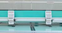 China 12 Head Computerized Embroidery Machine High Speed With Solenoid Lock Head for sale