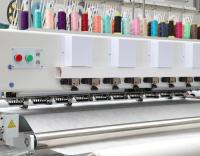 China 65 Inch Width Fabric Quilting Embroidery Machine With Fixed Single Sequin for sale