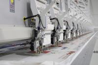 China Commercial Sequins Embroidery Machine 15 Head 9 Needles 1 Year Warranty for sale