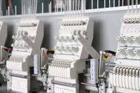 China 24 Heads Computer Twin Sequin Embroidery Machine With Auto Cutting System for sale