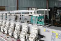 China Safety Sequin Attachment Embroidery Machine , Multi Needle Embroidery Machine 28 Head for sale