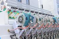 China Computer Double 22 Heads Four Needle Embroidery Machine Durable for sale