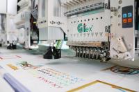 China Computerized Cord Embroidery Machine With Laser Cutting System for sale