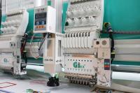 China Aluminum Frame Laser Cutter Embroidery Machine 20 Head Customization Area for sale
