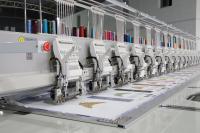 China 15 Heads Cording Embroidery Machine 9 Needles Computerized Twin Sequin Embroidery Machine for sale