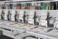 China 9 Needles Double Sequin & Cording Embroidery Machine 15 Head 1 Year Warranty for sale