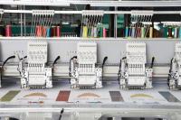 China Sequin Computer Embroidery Machine 15 Head 9 Needles Embroidery Machine Computerized for sale