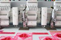 China Computer Multi Function Embroidery Machine 15 Head Pluse Towel Embroidery Machine for sale