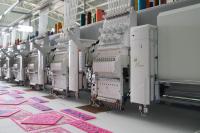 China 15 Heads Mixed Towel Embroidery Machine , Sequins Embroidery Machine Computerized for sale