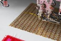 China 15 Heads Mixed Towel Embroidery Machine , Sequins Embroidery Machine Computerized for sale