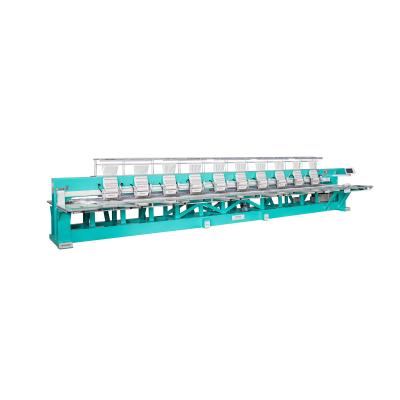 China Safety Single Sequin Embroidery Machine 15 Needle 10 Heads With Cording Device for sale