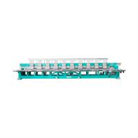 China Safety Single Sequin Embroidery Machine 15 Needle 10 Heads With Cording Device for sale