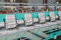 China Single Sequins Embroidery Machine 15 Needles 12 Heads Customization Area for sale