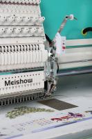 China Safety Single Sequin Embroidery Machine 15 Needle 10 Heads With Cording Device for sale