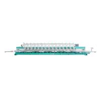 China 12 Heads Laser Cutting Embroidery Machine Computerized 10.5M*2.3M*1.25M for sale