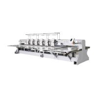 China Multi Needle Cording Embroidery Machine 6 Heads Dual Sequin Embroidery Machine for sale