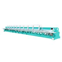 China Flat Computerized Embroidery Machine 12 Needle Commercial Embroidery Machine High Speed for sale